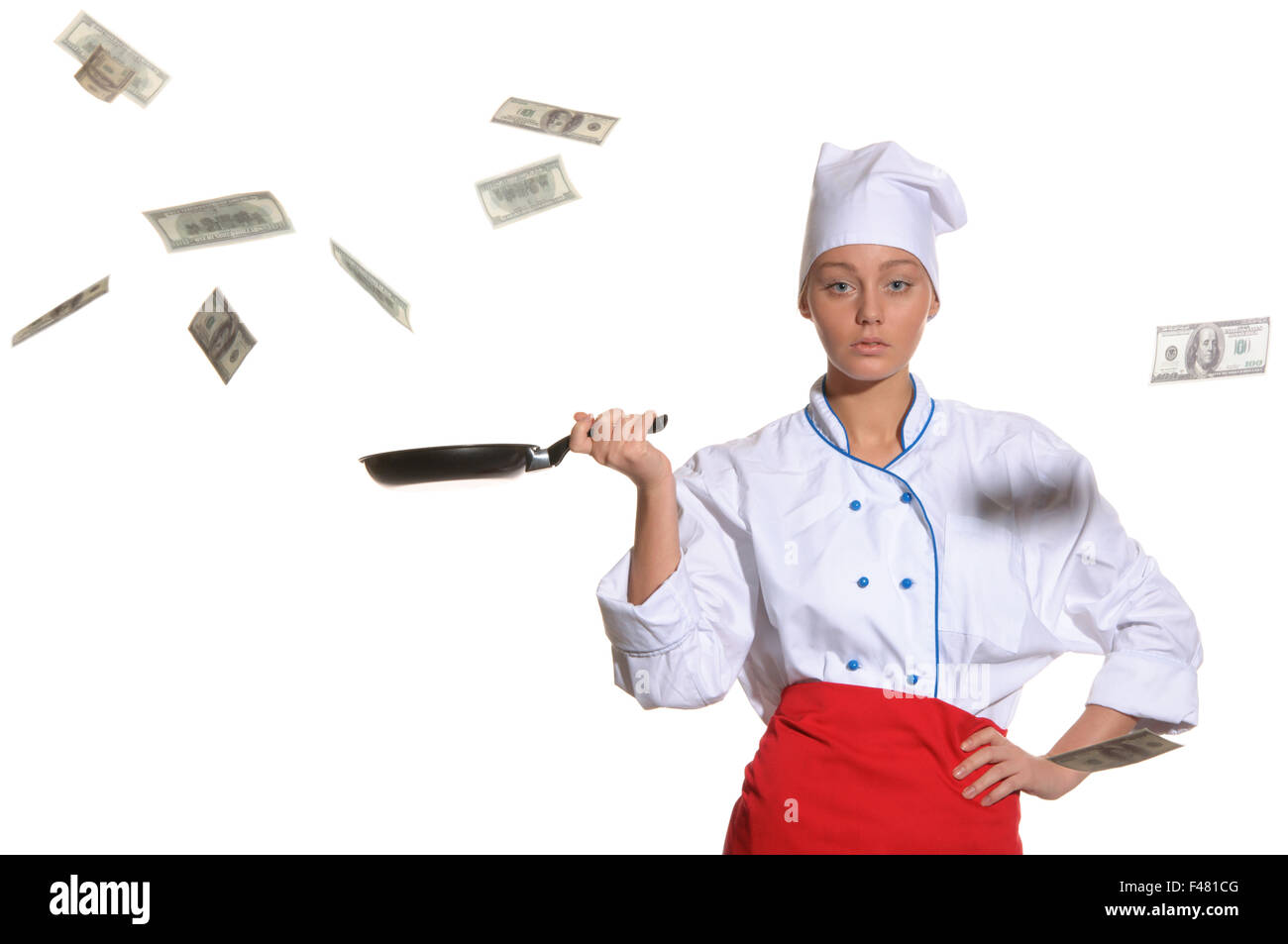 Person in frying pan Cut Out Stock Images & Pictures - Alamy