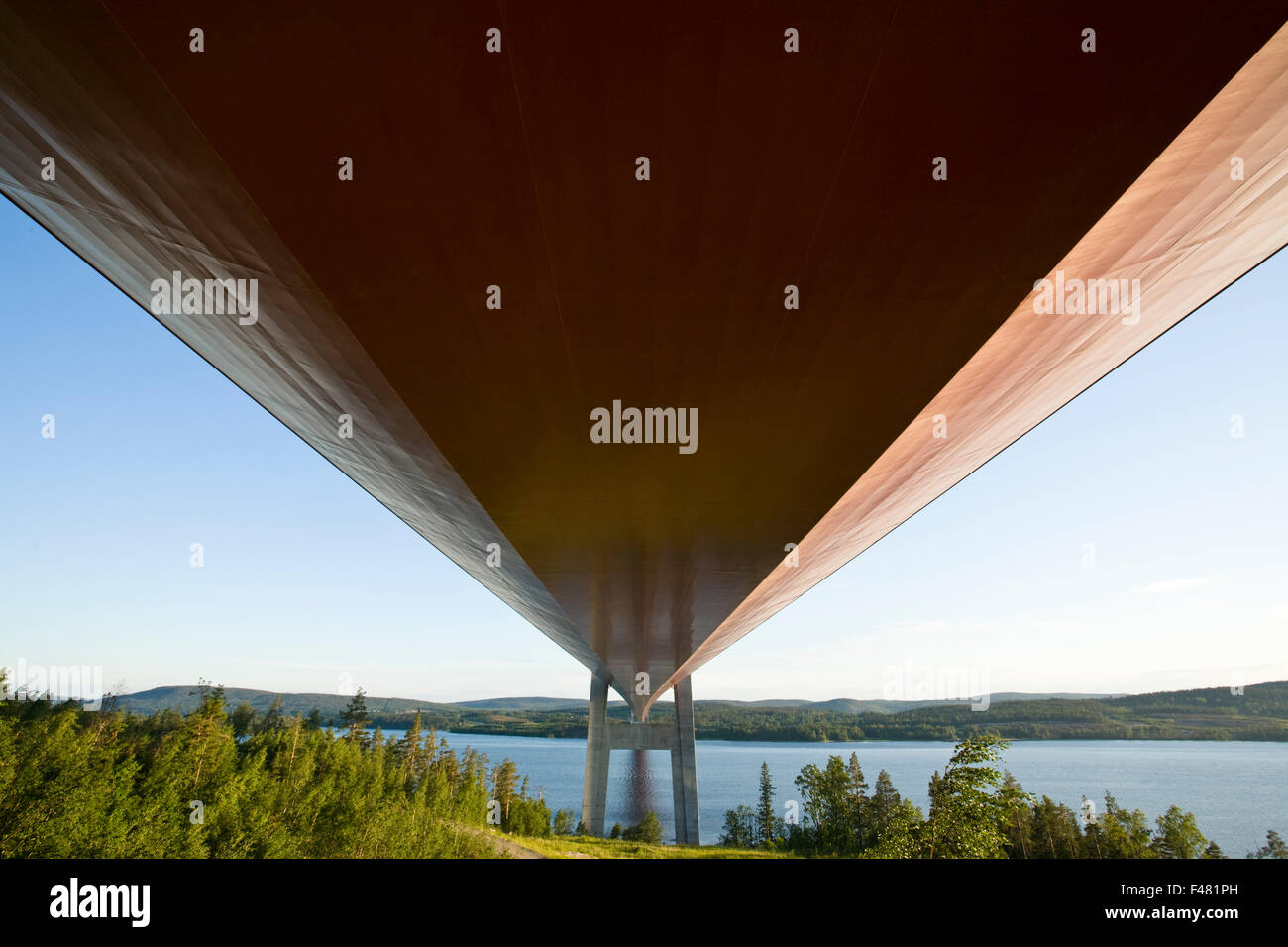 The High Coast Bridge, Angermanland, Sweden Stock Photo - Alamy