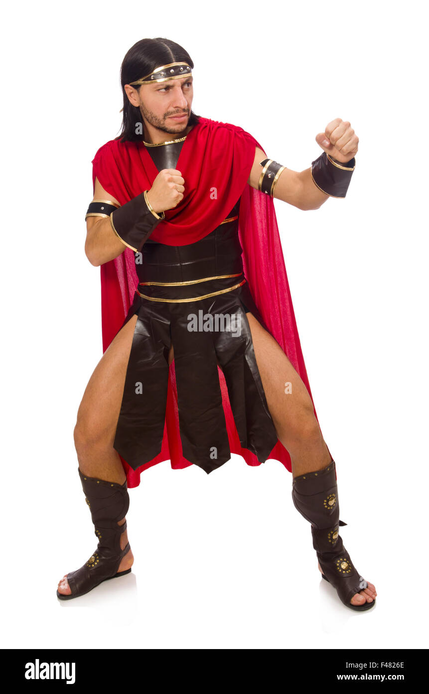 Roman gladiator sandals Cut Out Stock Images & Pictures - Alamy