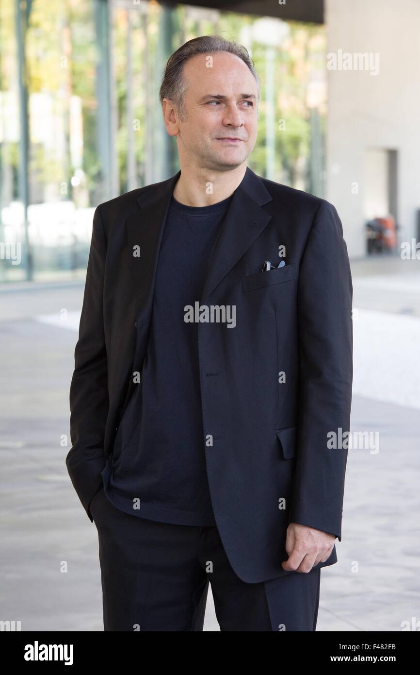 Rome, Italy. 15th Oct, 2015. Actor Massimo Popolizio attends the ...