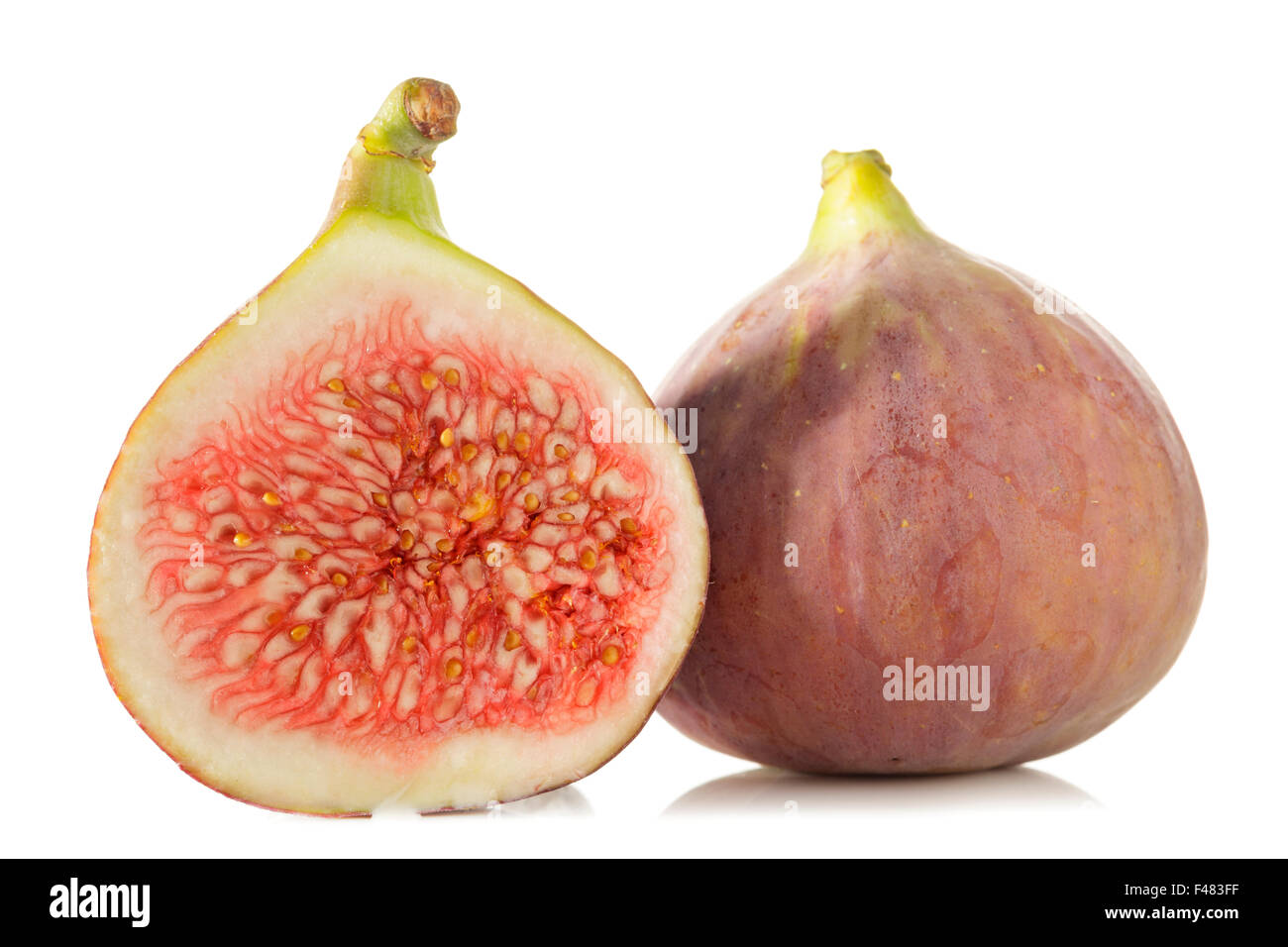 Figs whole fruit half hi-res stock photography and images - Alamy