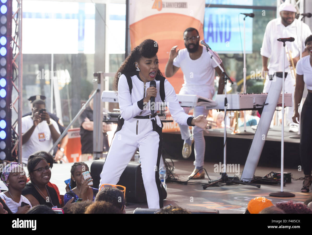 Today Show Summer Concert Series 2015 - Janelle Monae and Wondaland ...