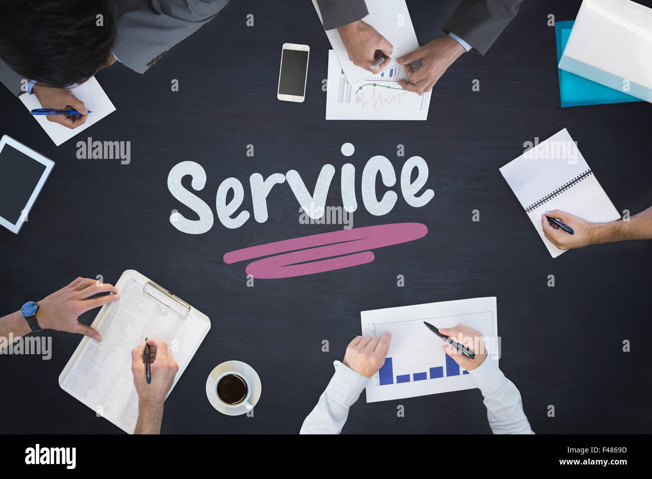 Blackboard service hi-res stock photography and images - Alamy