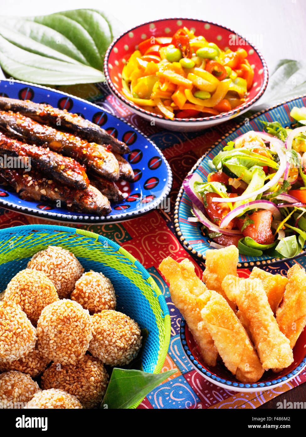 African buffet, Sweden Stock Photo - Alamy