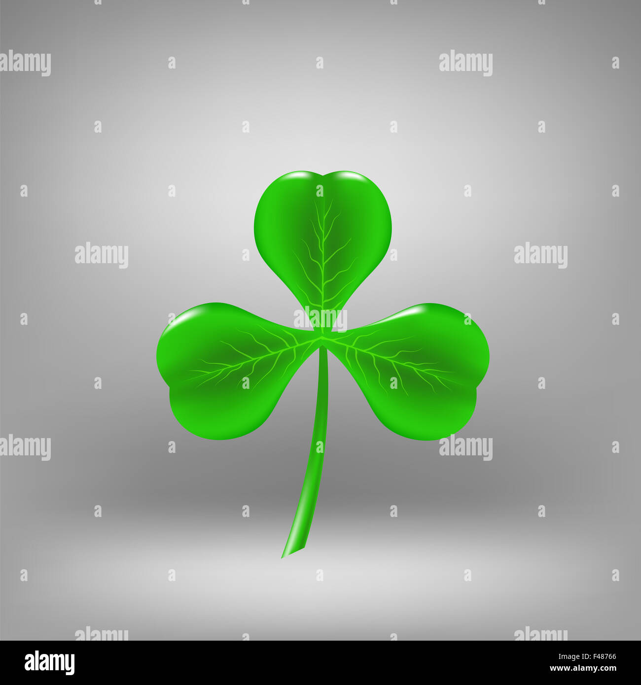 Green Leaf Clover Stock Photo - Alamy