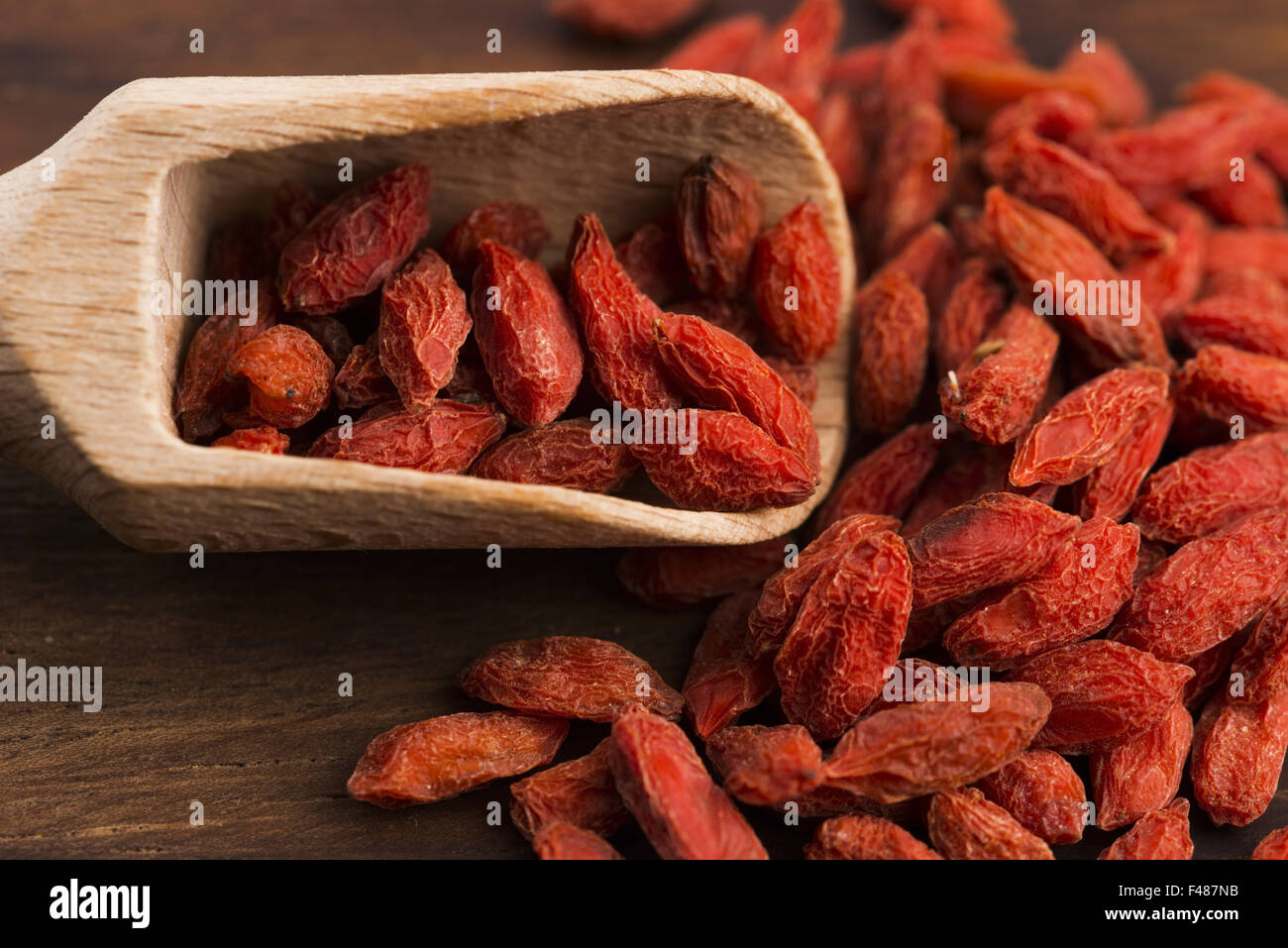 Dried goji berries Stock Photo - Alamy