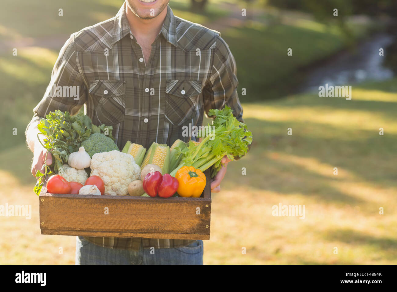 Man carrying vegetable hi-res stock photography and images - Alamy