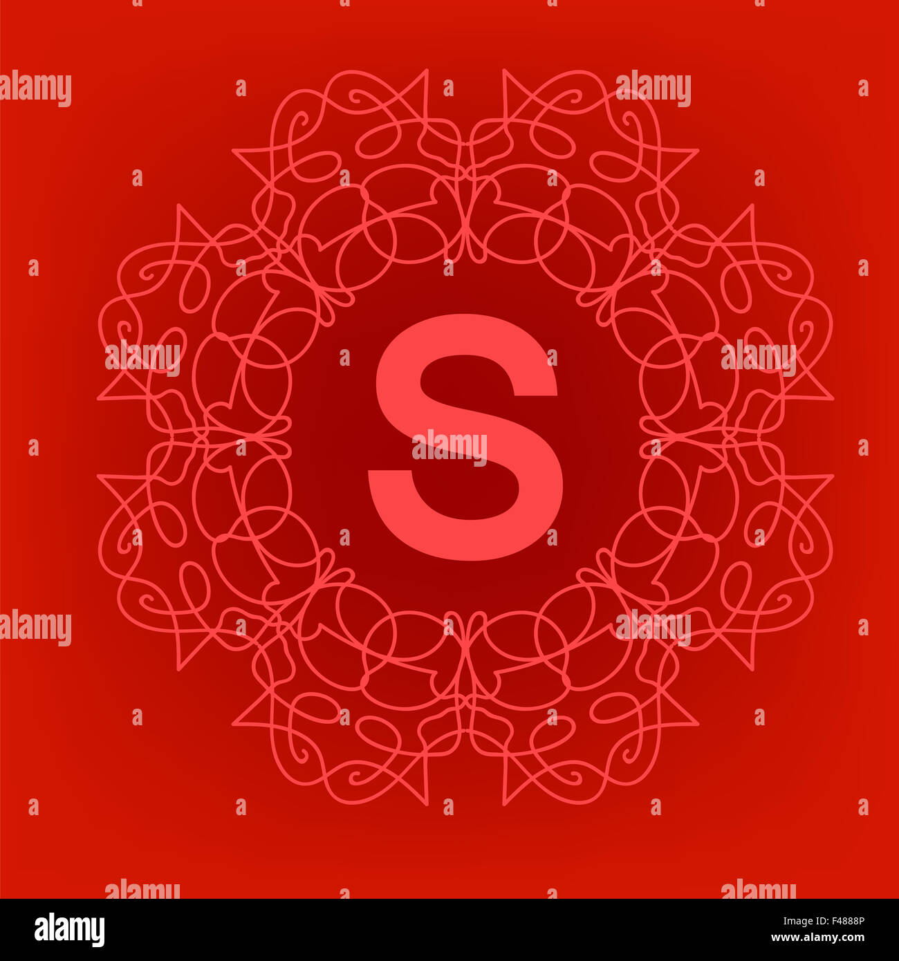 Monogram s hi-res stock photography and images - Alamy