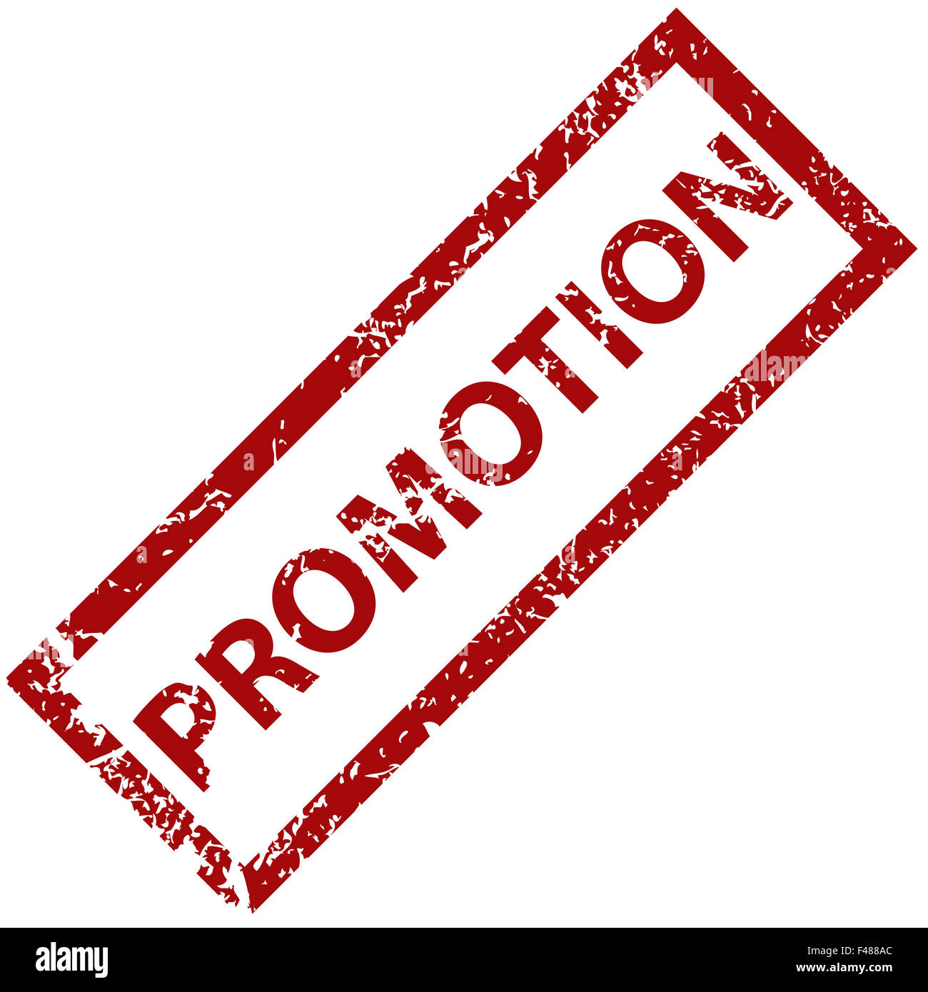 Promotion rubber stamp Stock Photo - Alamy