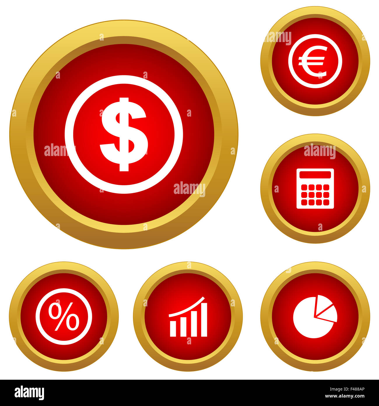 Finance icon hi-res stock photography and images - Alamy