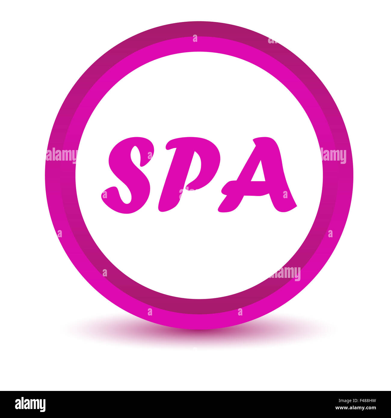 Spa icon Cut Out Stock Images & Pictures - Alamy