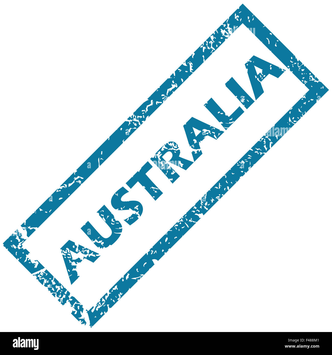 Australia rubber stamp Stock Photo - Alamy