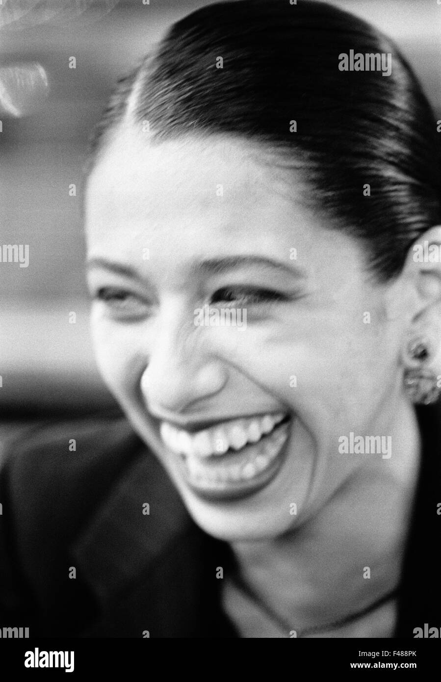Portrait of a woman, close-up, Spain Stock Photo - Alamy