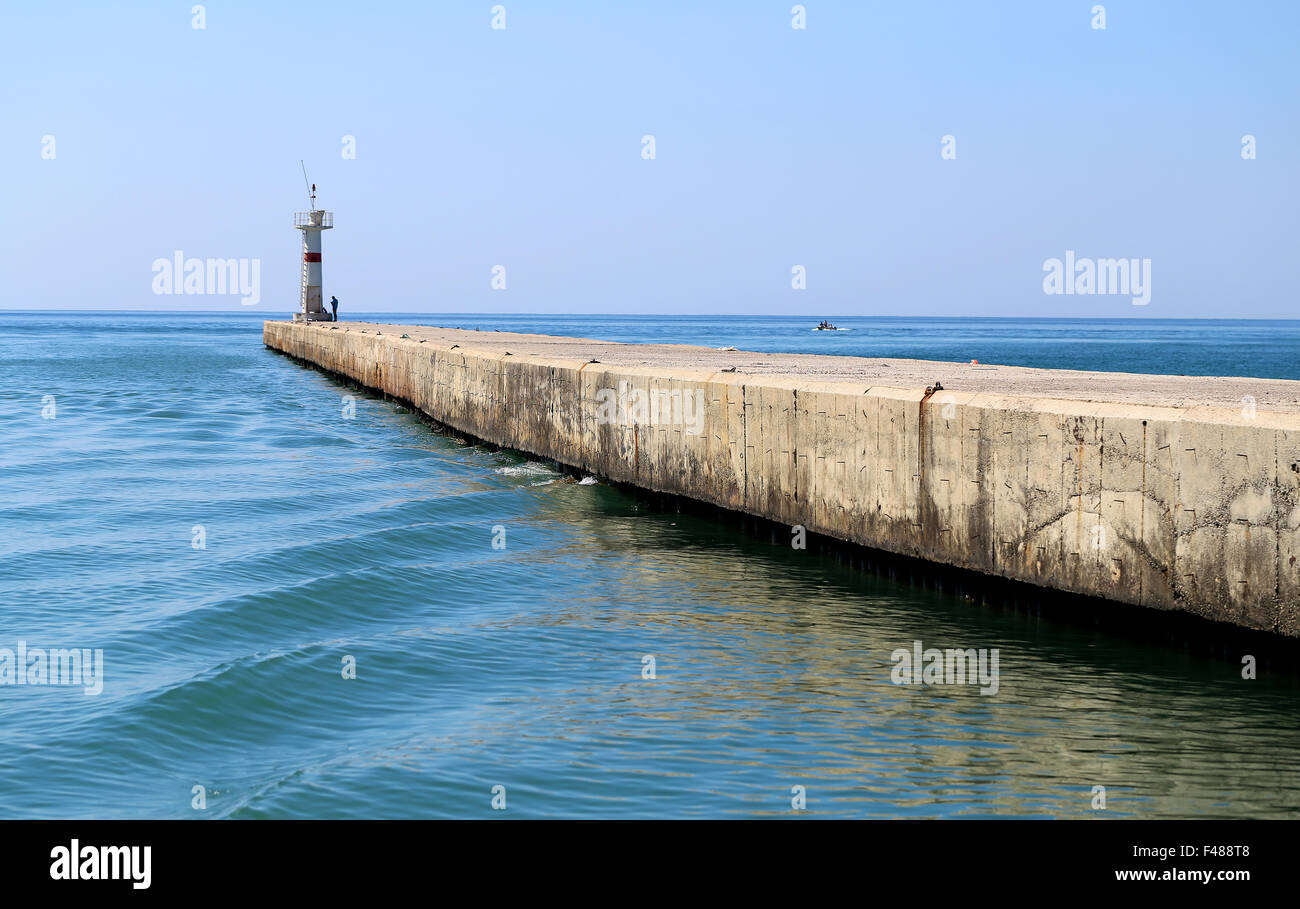 Man stands in sea water hi-res stock photography and images - Alamy