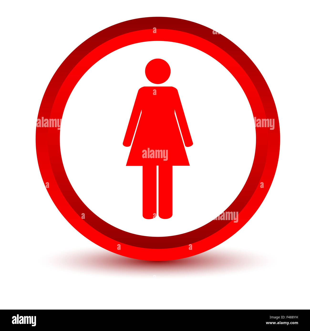 Woman icon hi-res stock photography and images - Alamy