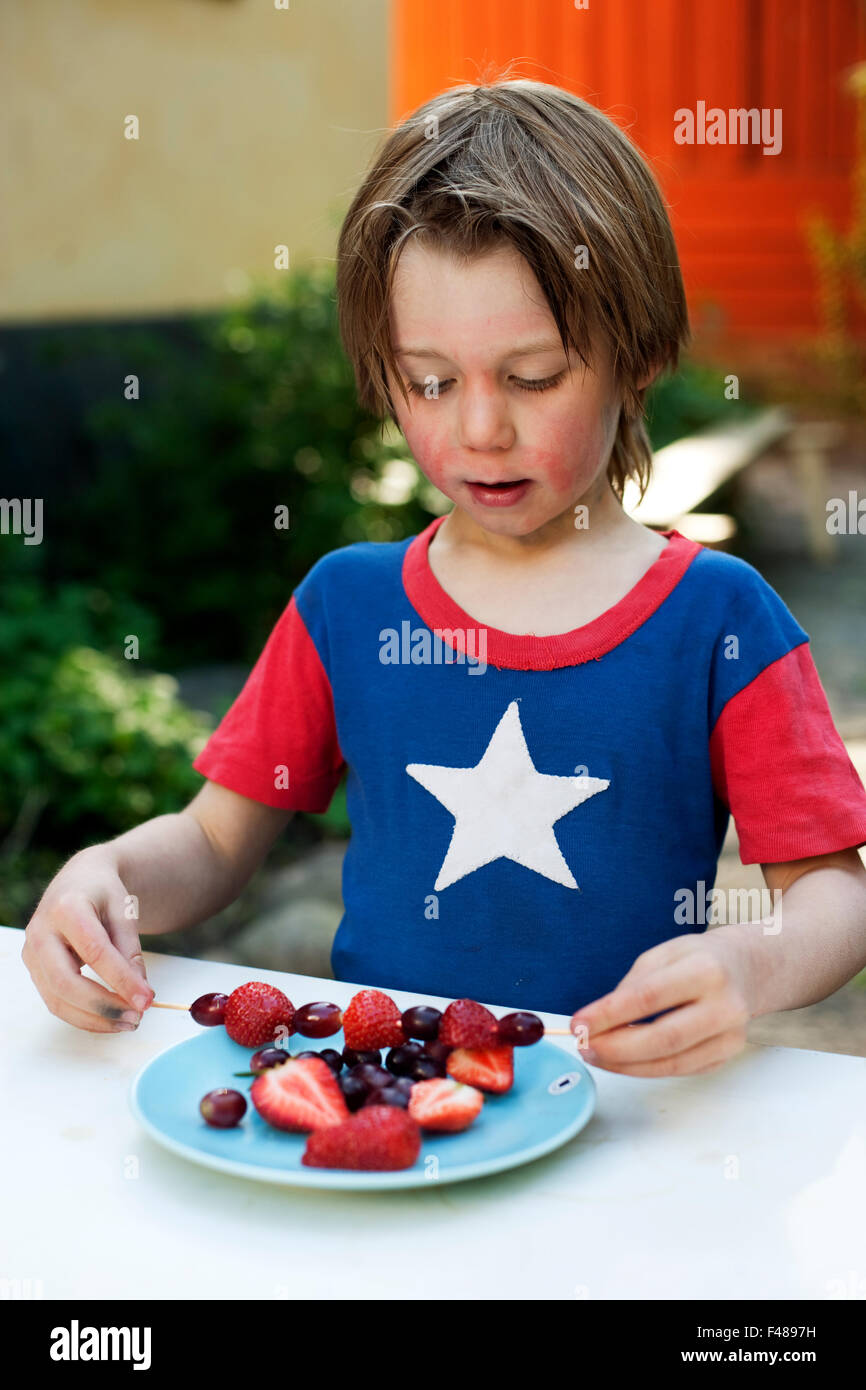 A boy eating sweden hi-res stock photography and images - Alamy