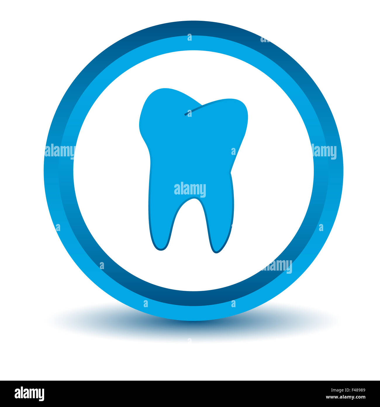 Tooth icon website button hi-res stock photography and images - Alamy