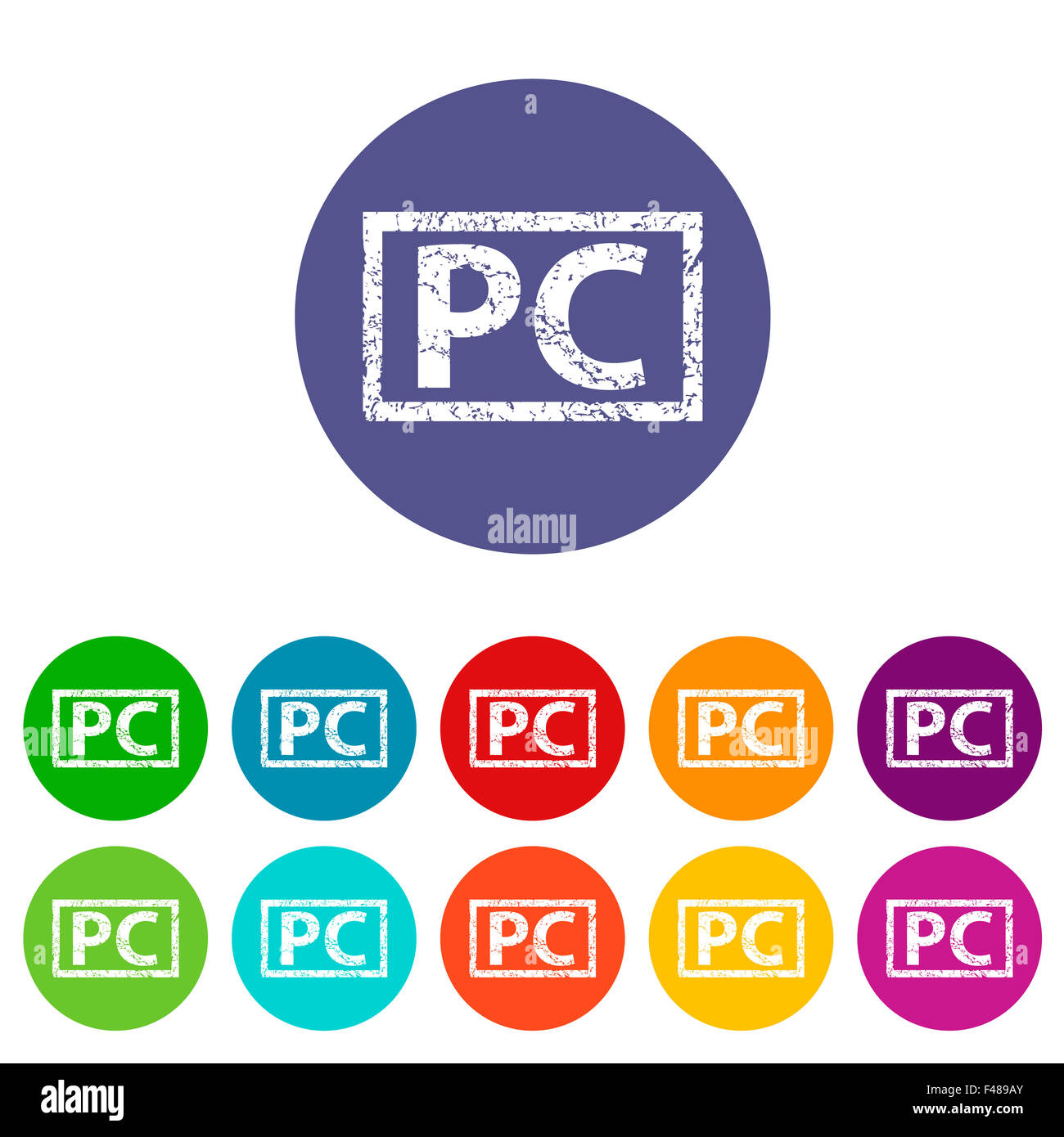 Icon pc hi-res stock photography and images - Alamy