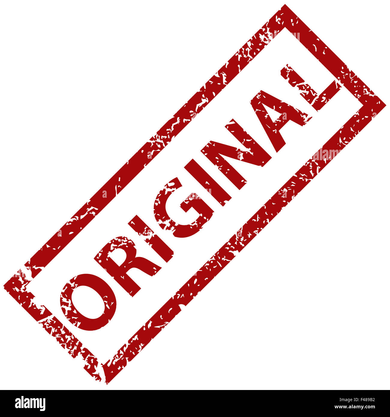 Original rubber stamp Stock Photo - Alamy