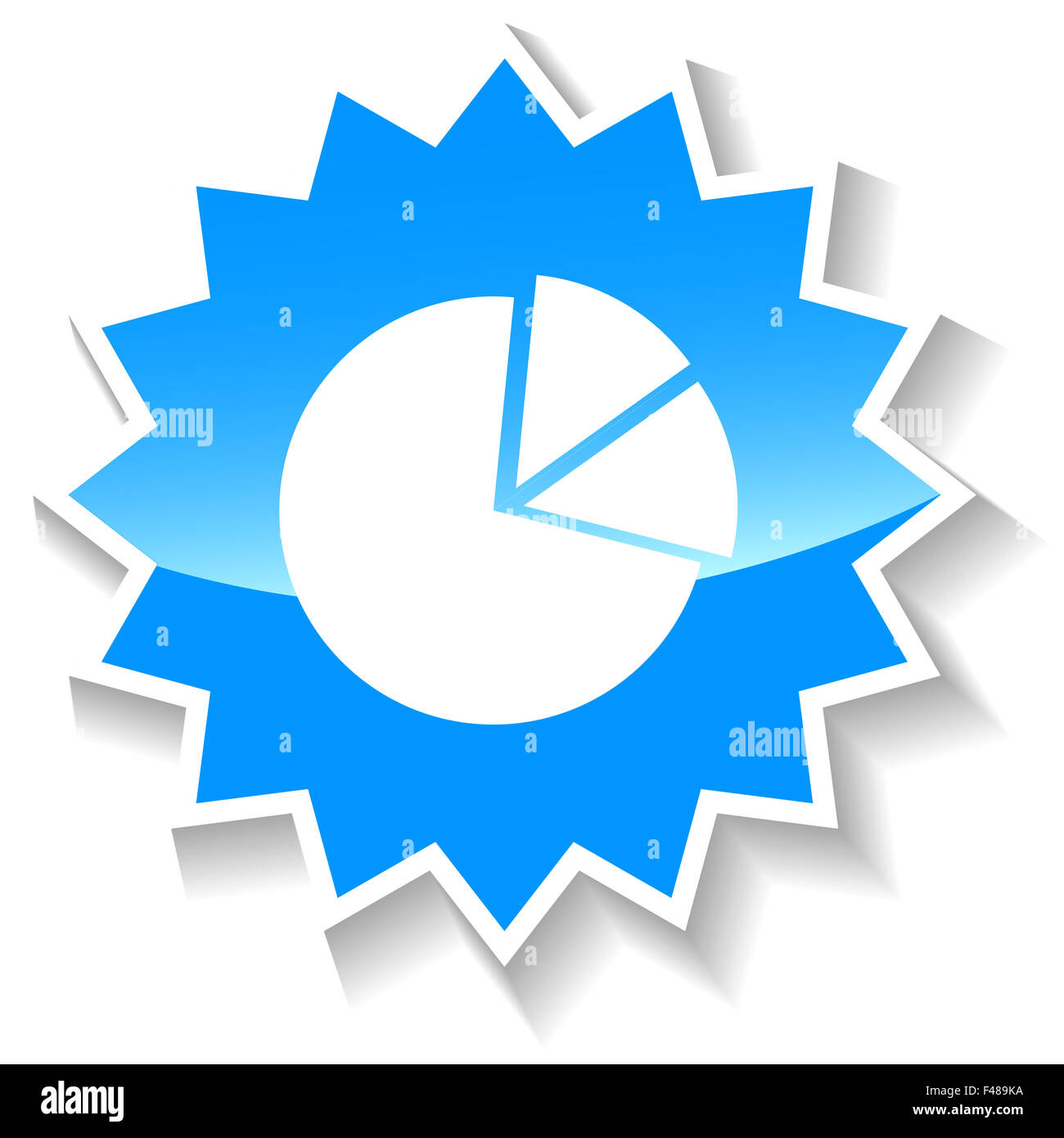 Blue graph schedule chart diagram Cut Out Stock Images & Pictures - Alamy