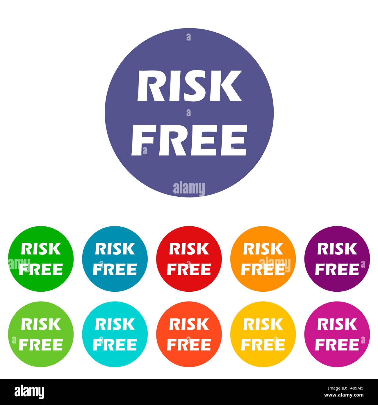Risk icon Cut Out Stock Images & Pictures - Alamy