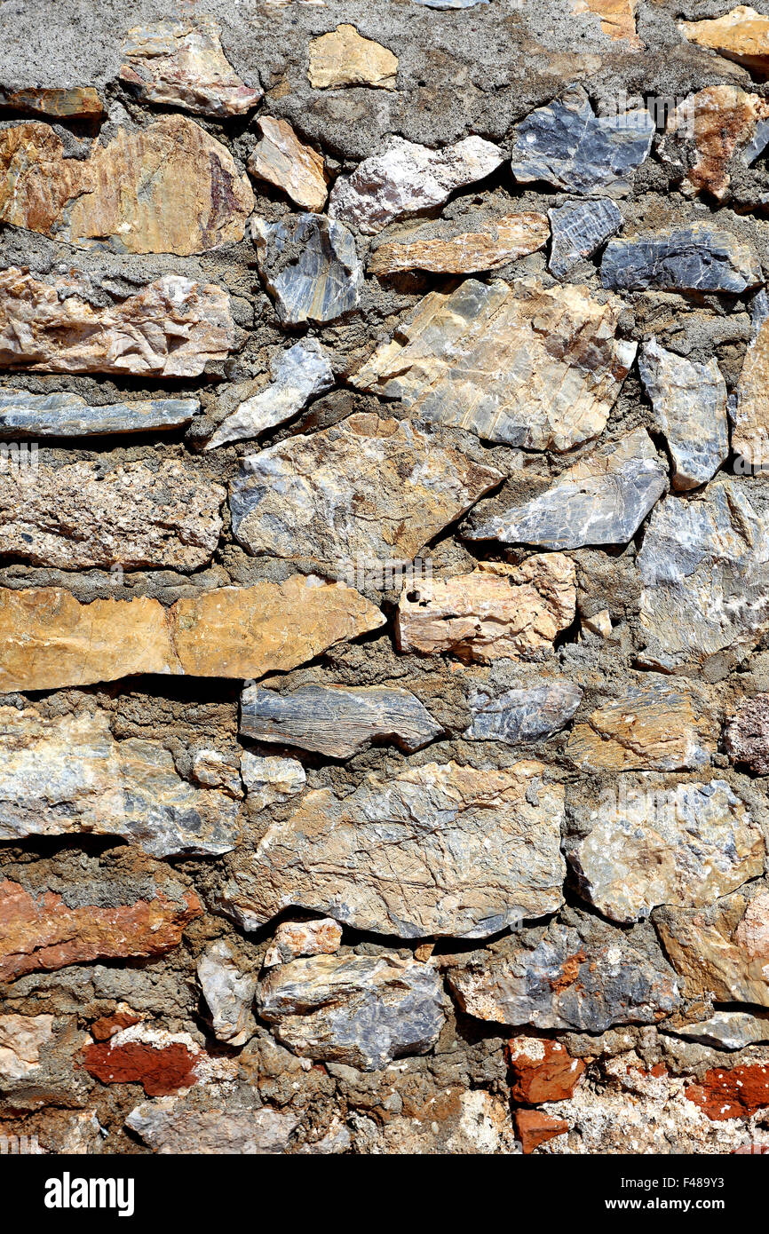 The texture of the stone wall is photographed close-up Stock Photo - Alamy