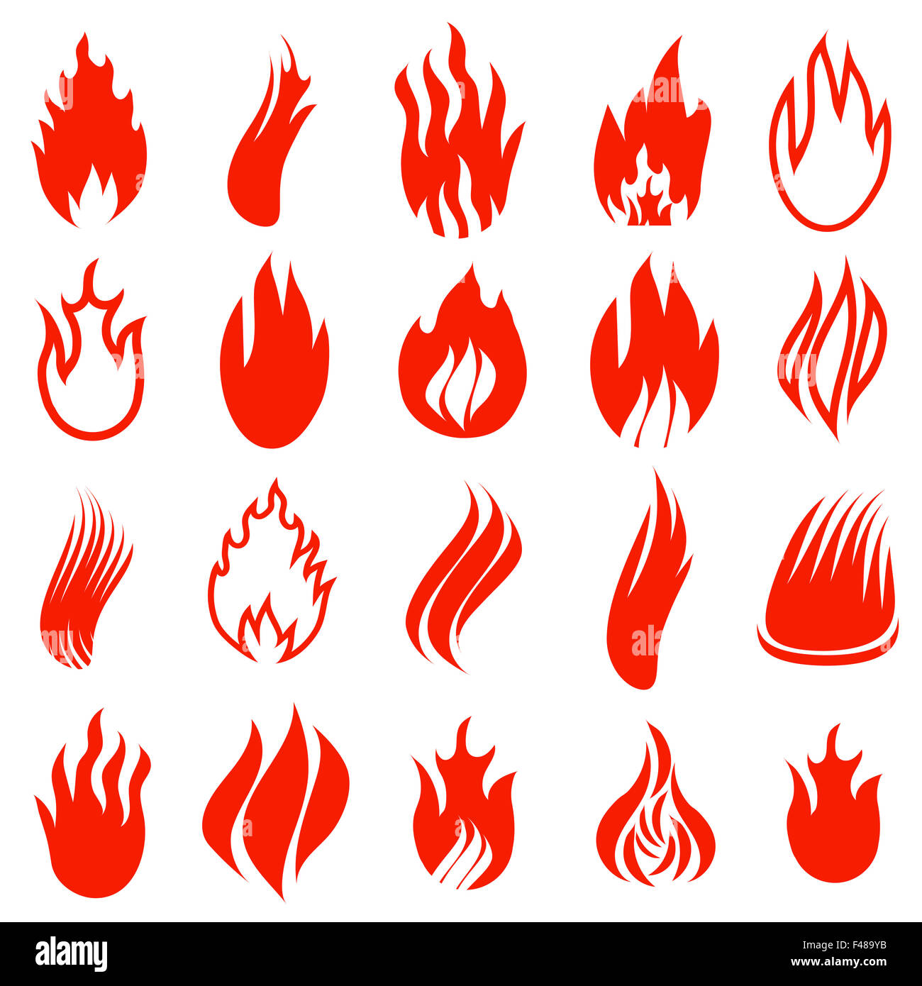 Blaze and fire symbols hi-res stock photography and images - Alamy