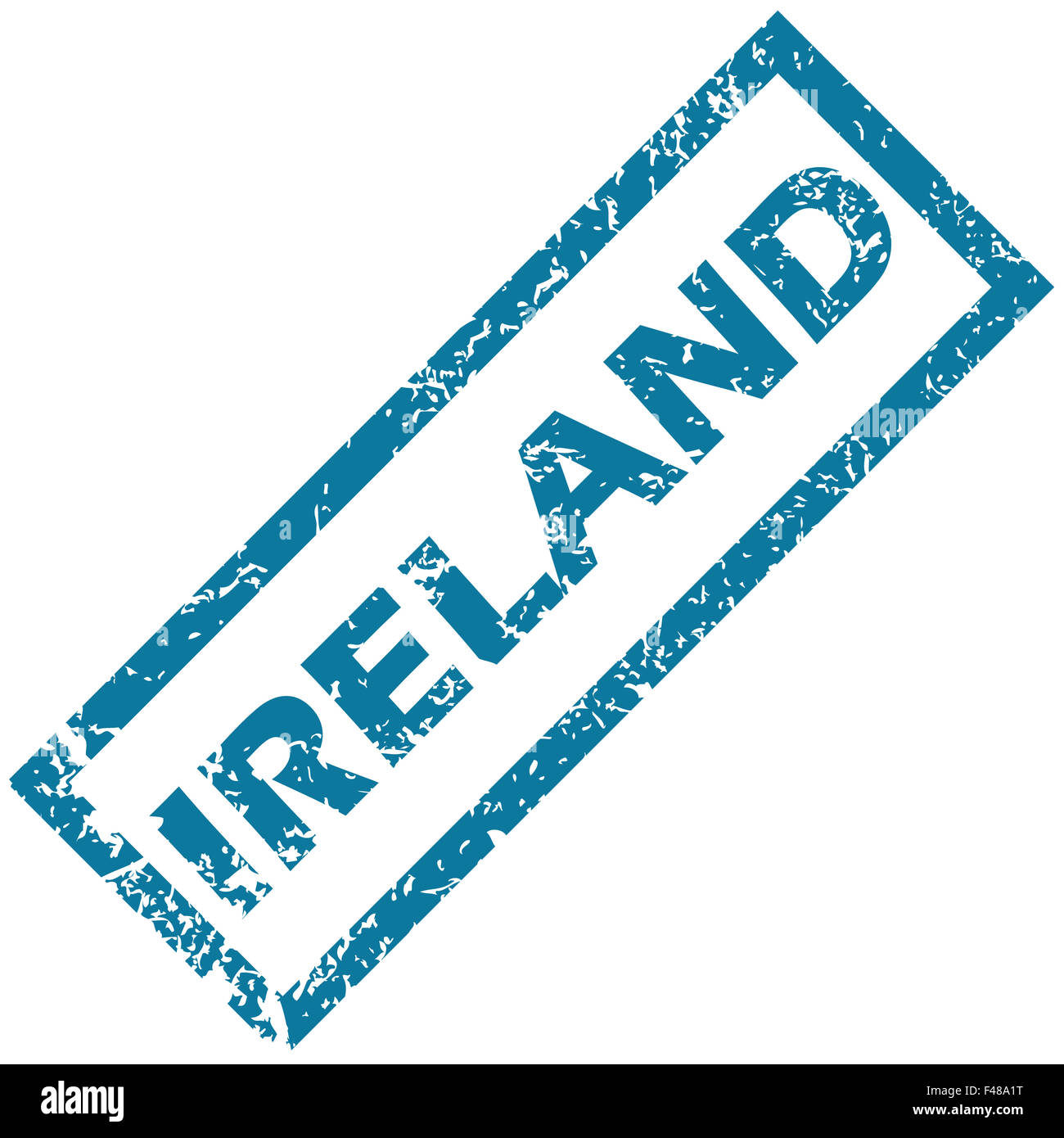 Ireland rubber stamp Stock Photo - Alamy