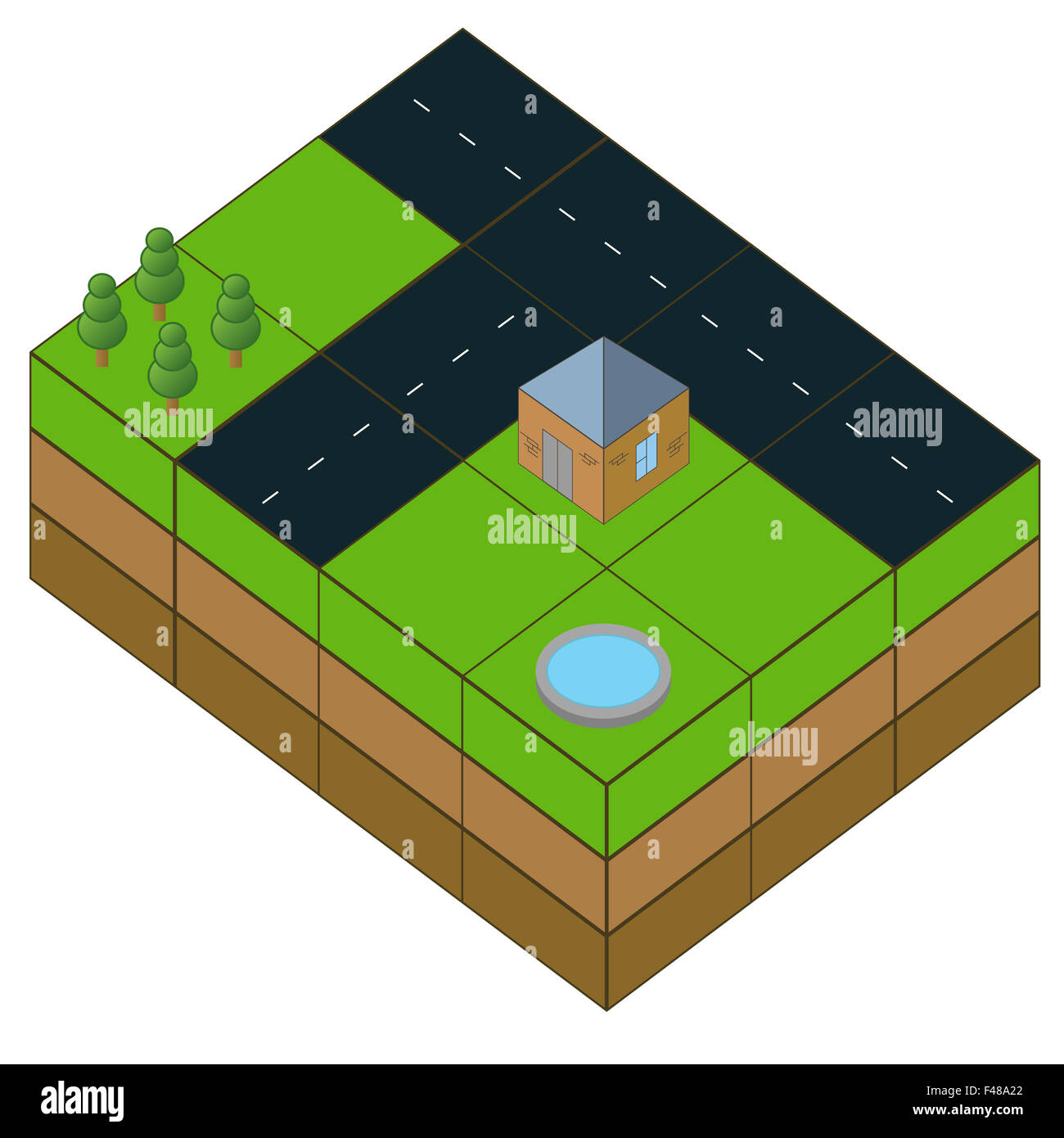 Isometric illustration hi-res stock photography and images - Alamy