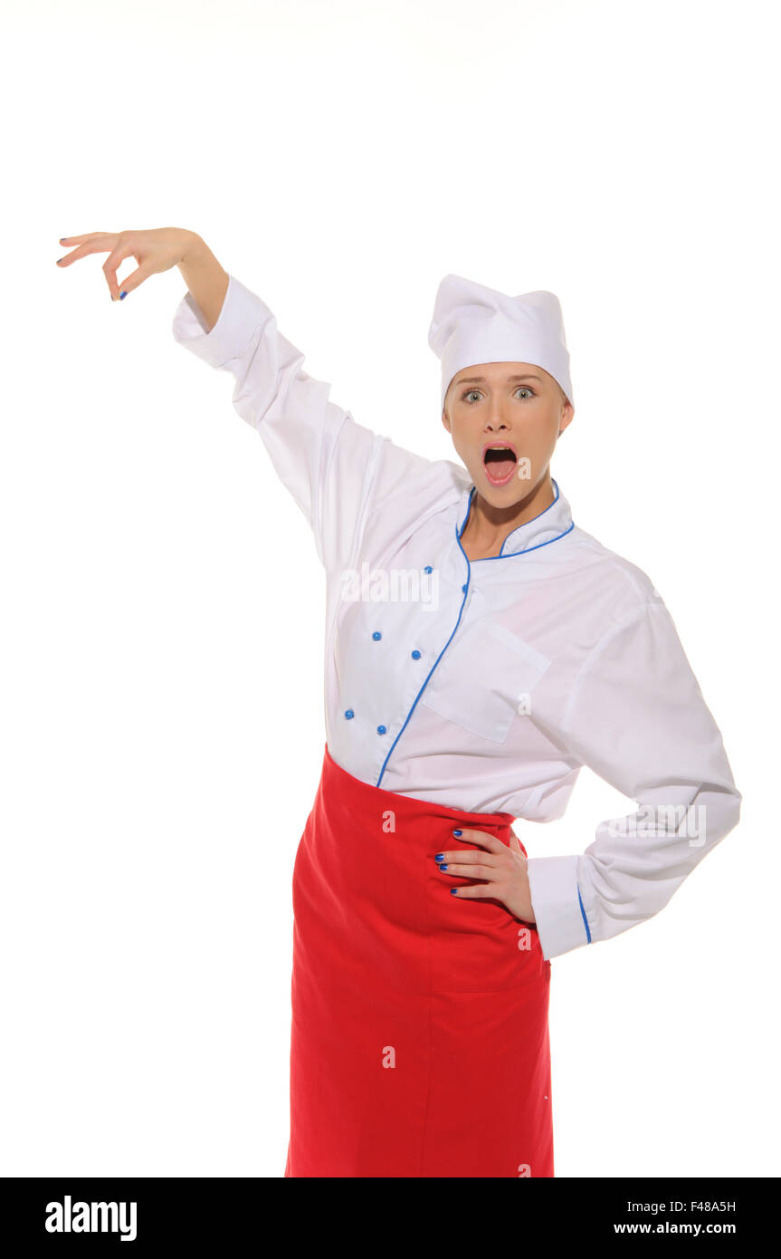 Surprised chef hi-res stock photography and images - Alamy