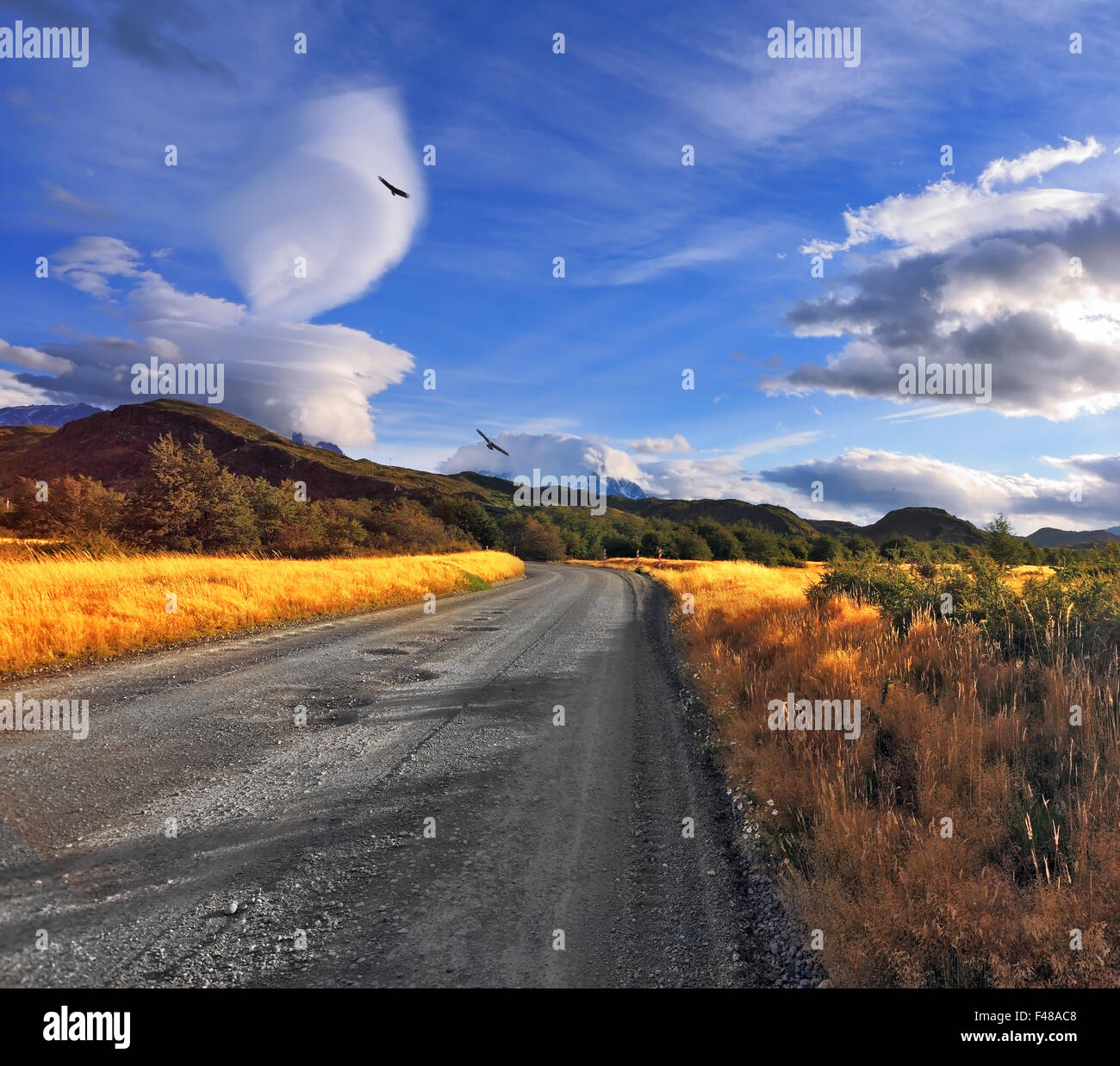 Amazingly beautiful sunset Stock Photo - Alamy