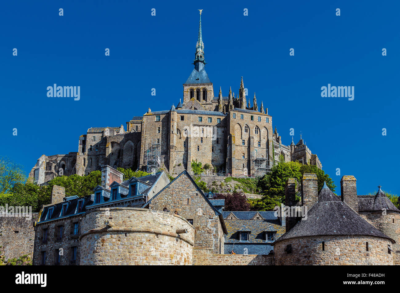 France, Normandy, Mont St Michel Stock Photo - Alamy