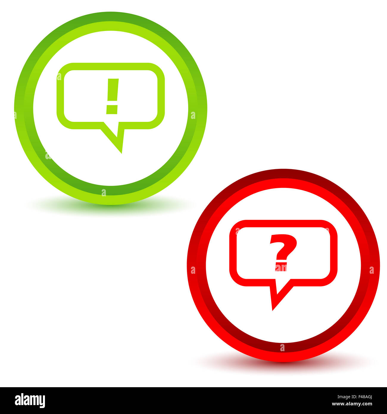 Question and Answer Stock Photo - Alamy