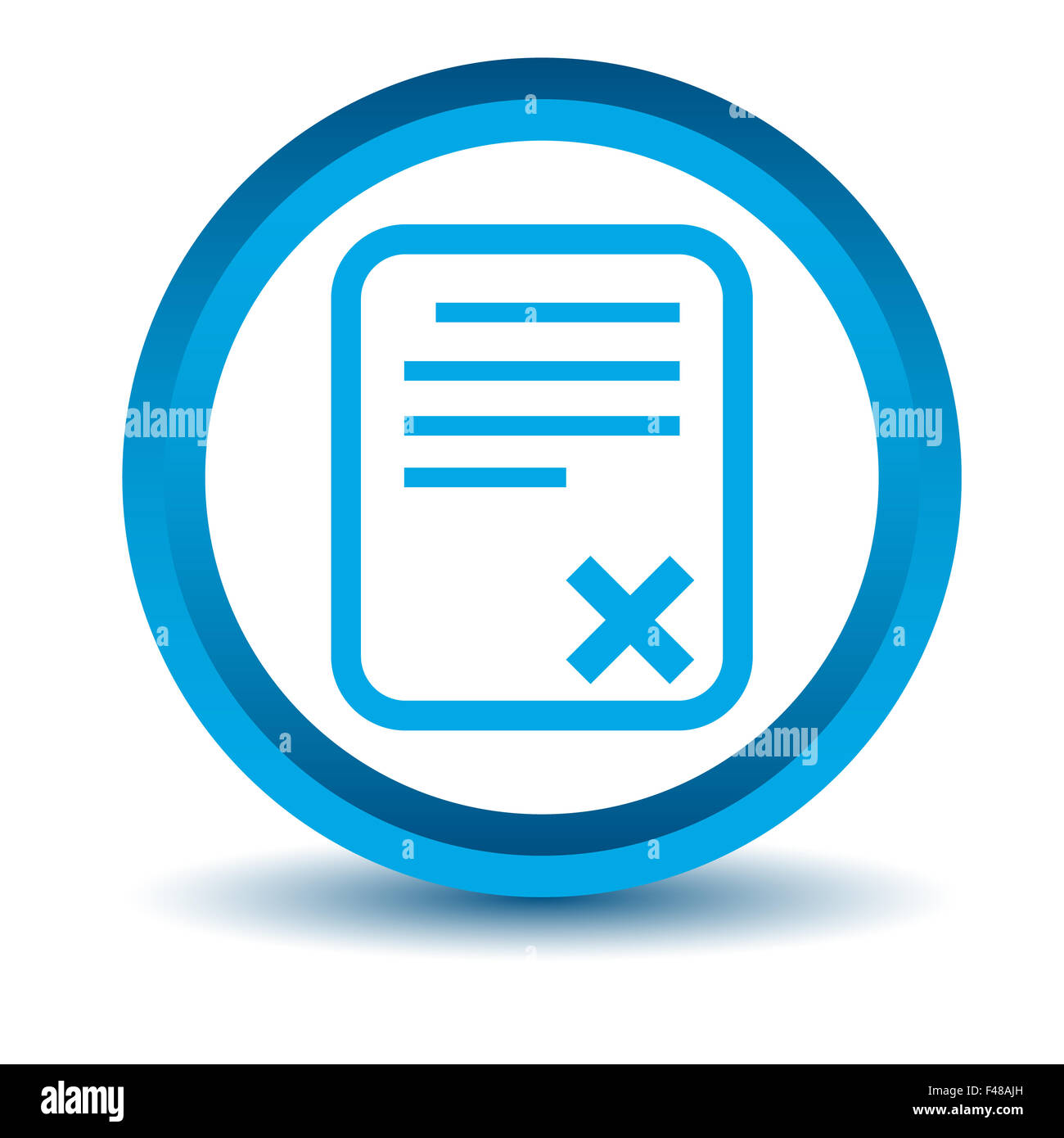Cancel document Cut Out Stock Images & Pictures - Alamy
