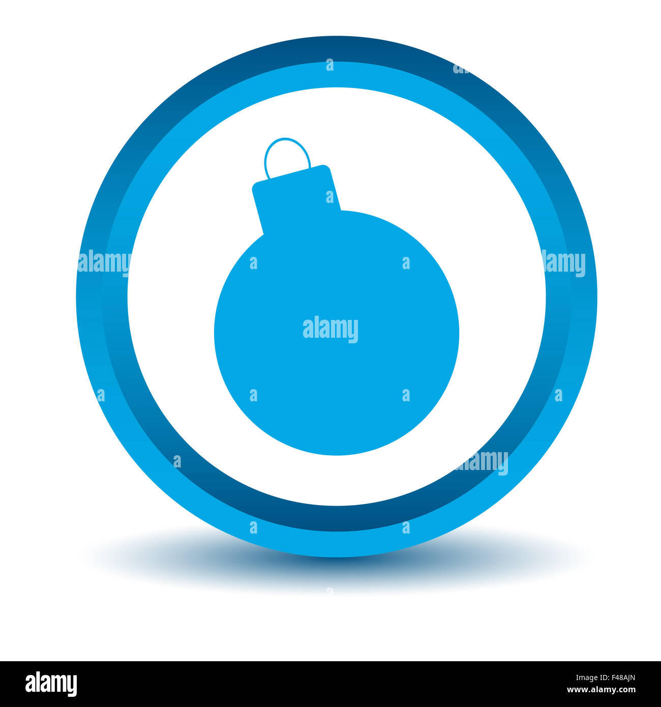 Blue bomb image Cut Out Stock Images & Pictures - Alamy