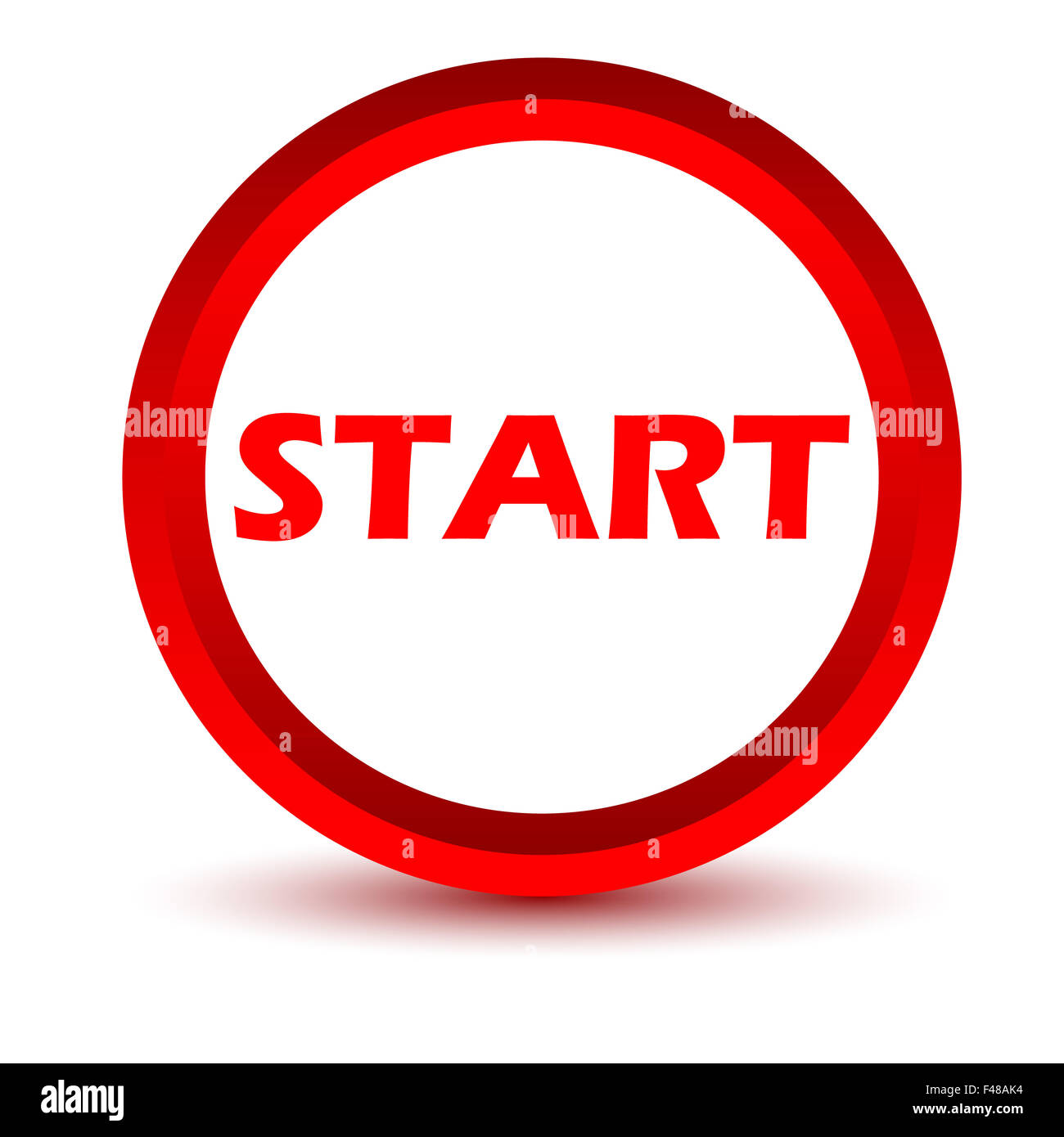 Start icon hi-res stock photography and images - Alamy