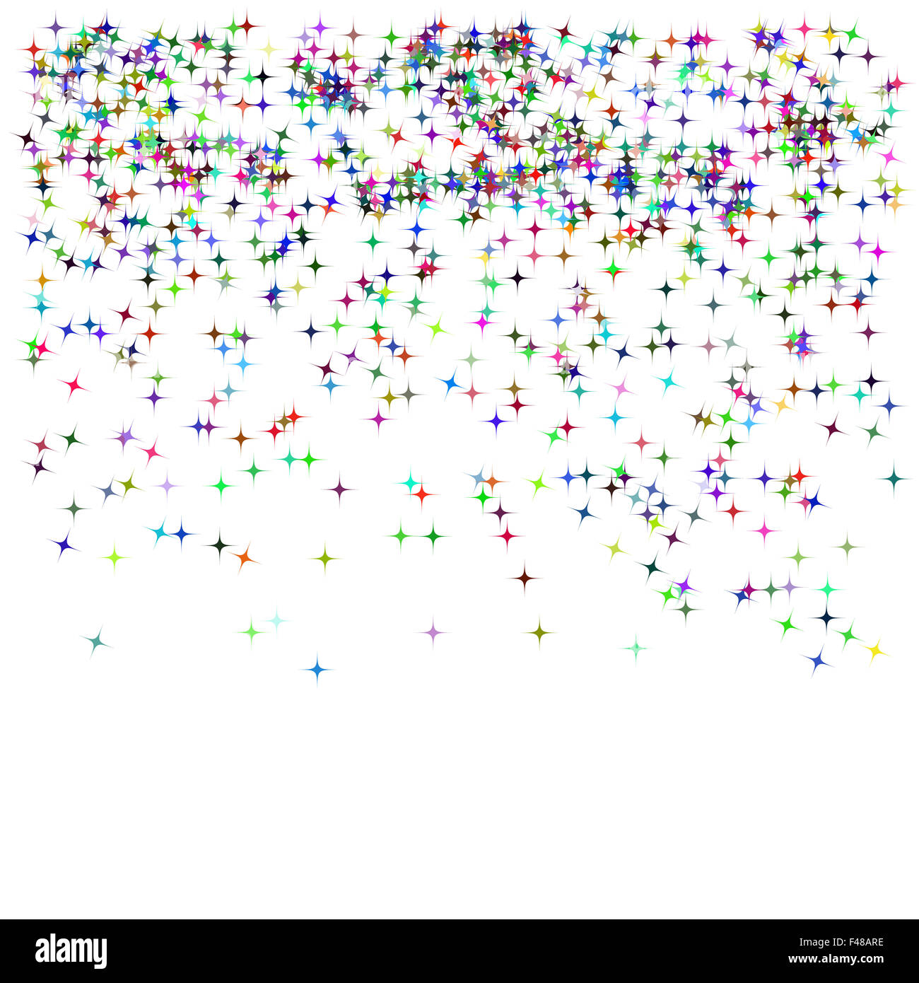 Confetti falling party Cut Out Stock Images & Pictures - Alamy