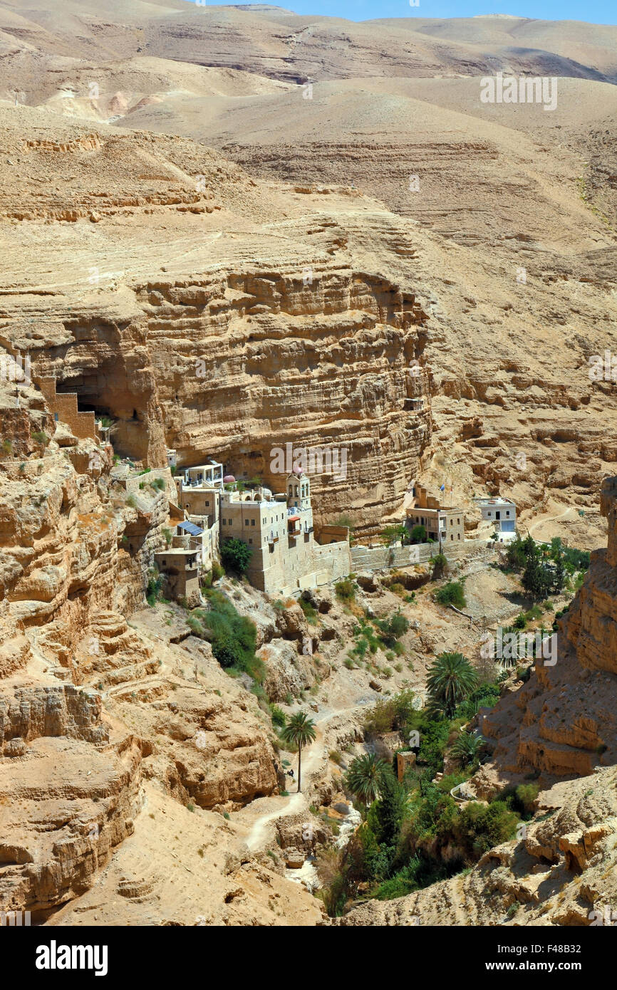 On the gorge - Monastery of St. George Stock Photo - Alamy