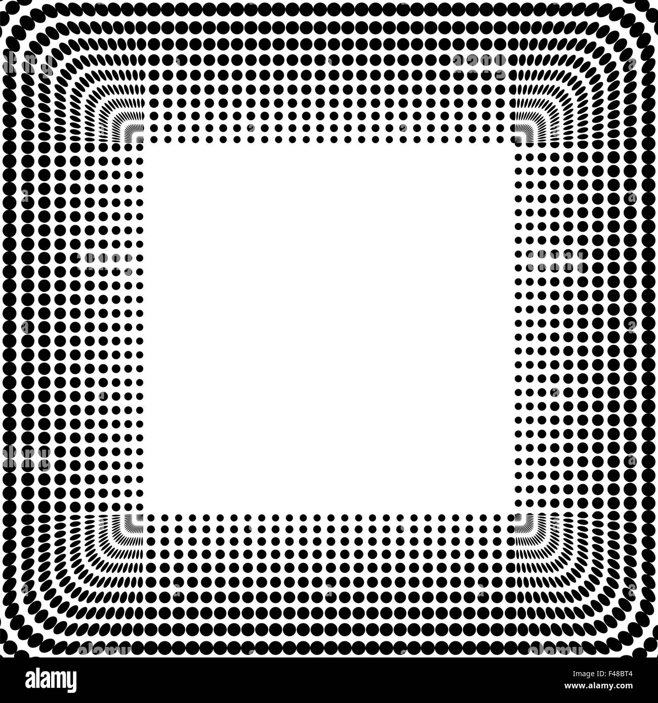 Halftone frame hi-res stock photography and images - Alamy
