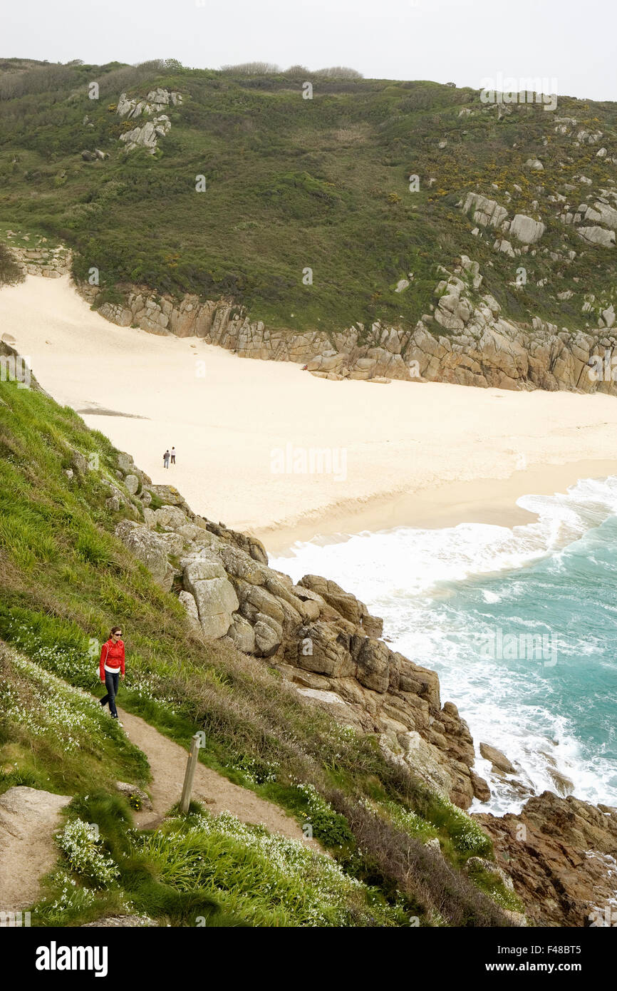 Cliffs by the ocean, England Stock Photo - Alamy