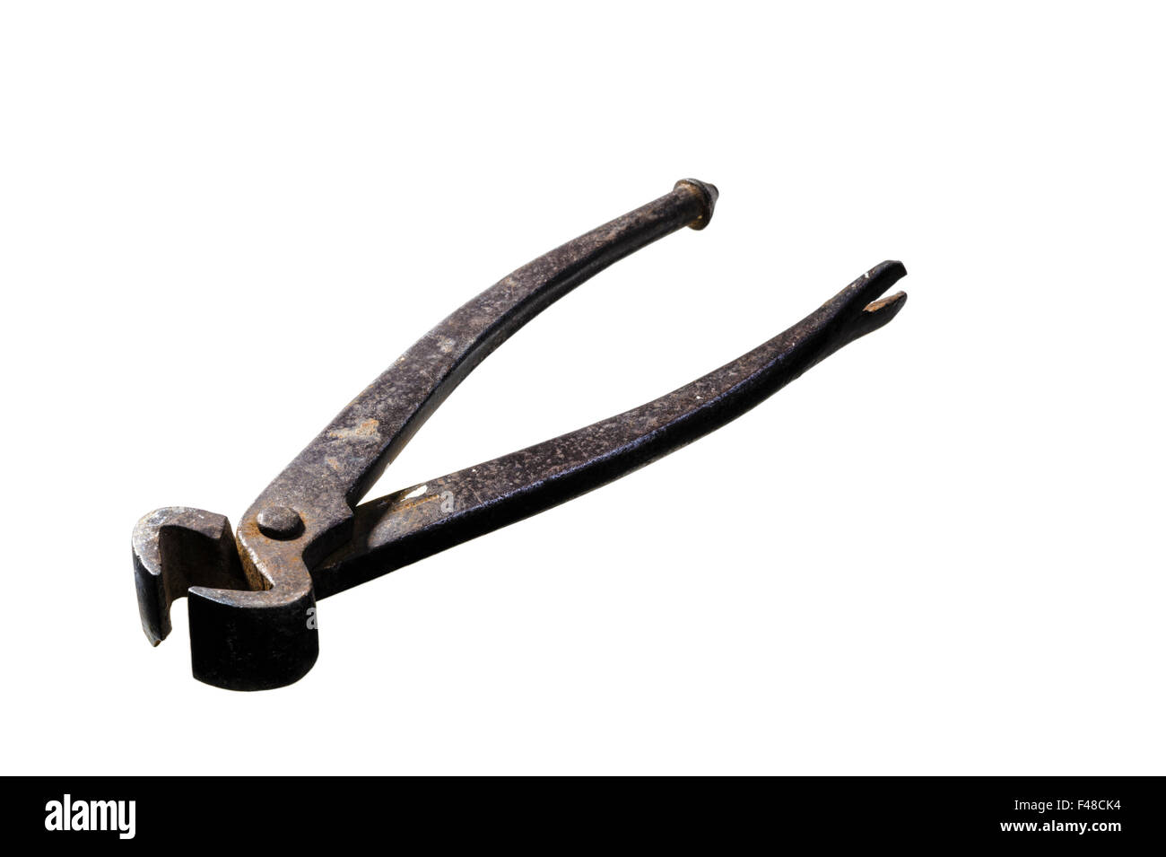 Set of old pincers Stock Photo - Alamy