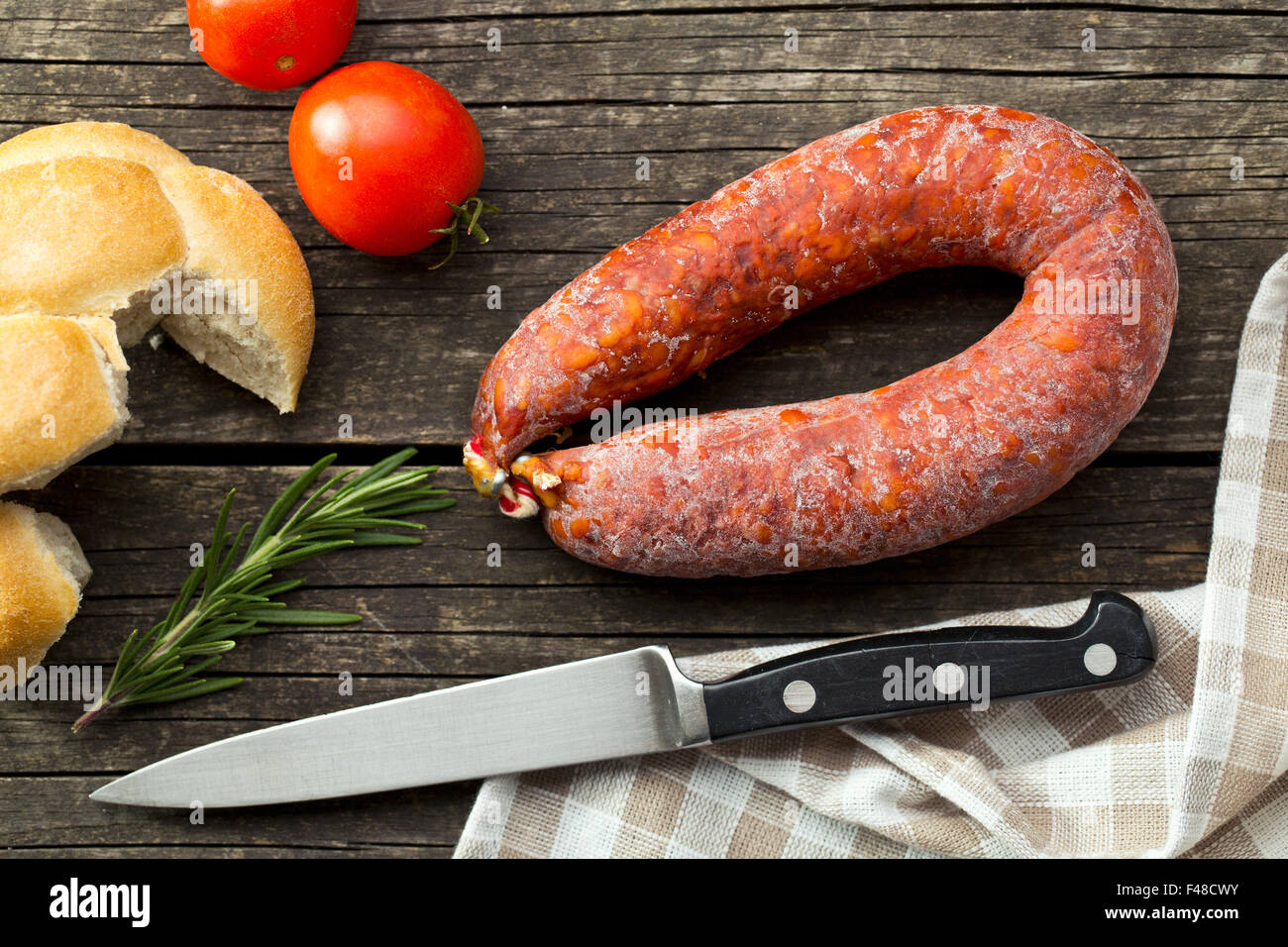 Chorizo hi-res stock photography and images - Alamy