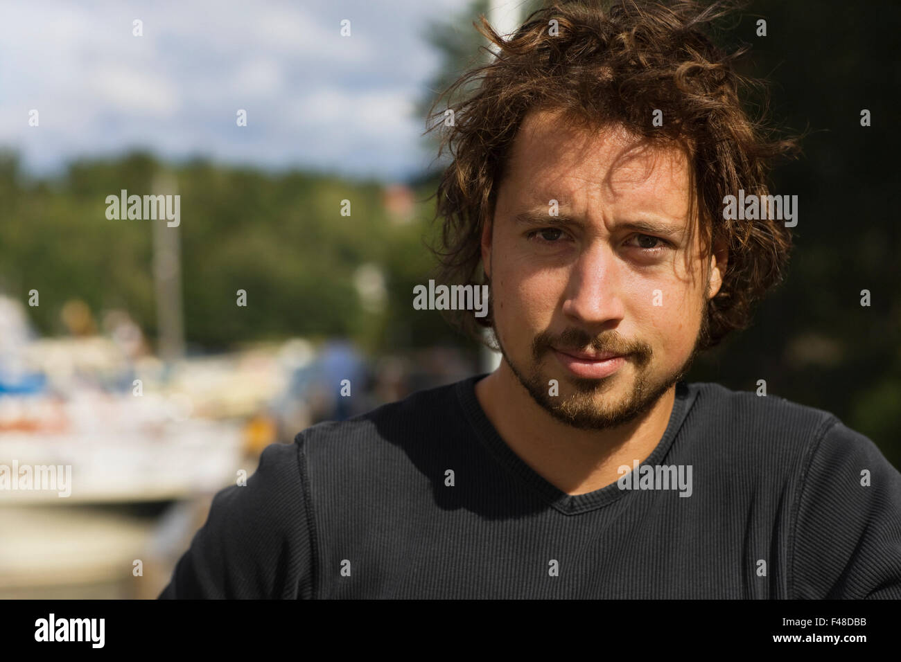 Ruffled hair hi-res stock photography and images - Alamy