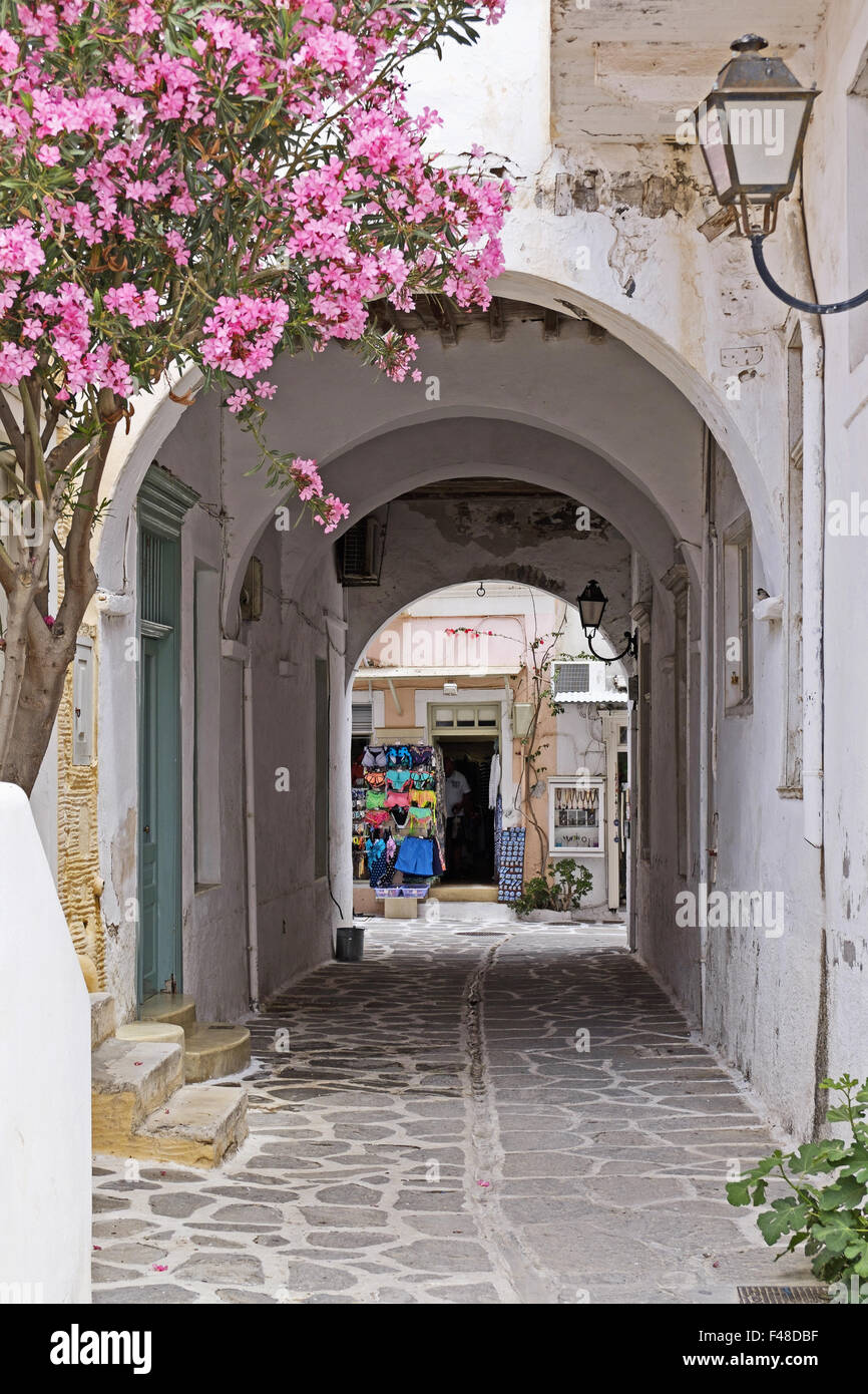 Parikia town hi-res stock photography and images - Alamy