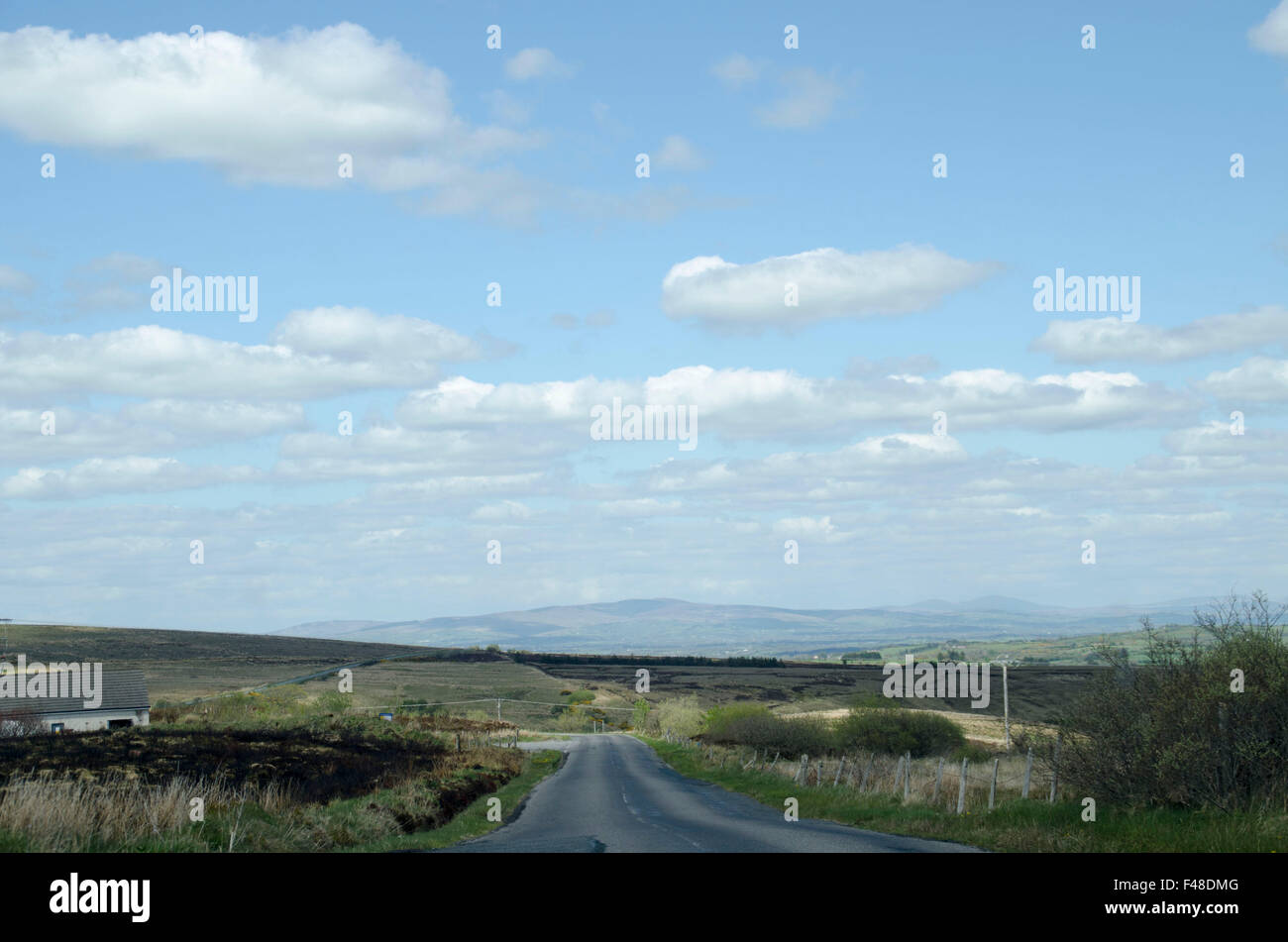 Irish Countryside drive Stock Photo - Alamy