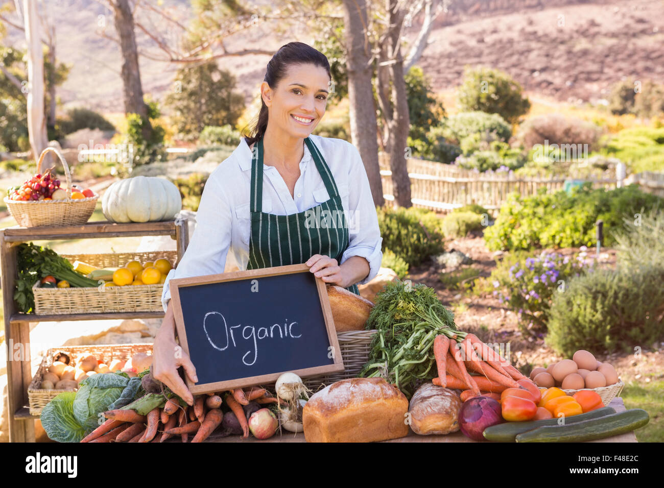 Portrait mature woman selling hi-res stock photography and images - Alamy