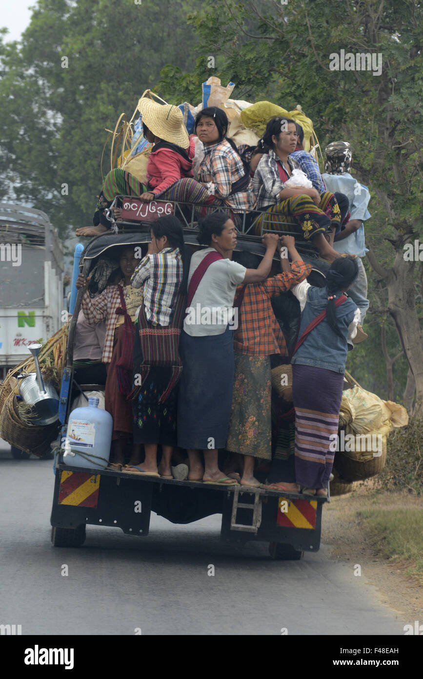 ASIA MYANMAR TRANSPORT Stock Photo - Alamy