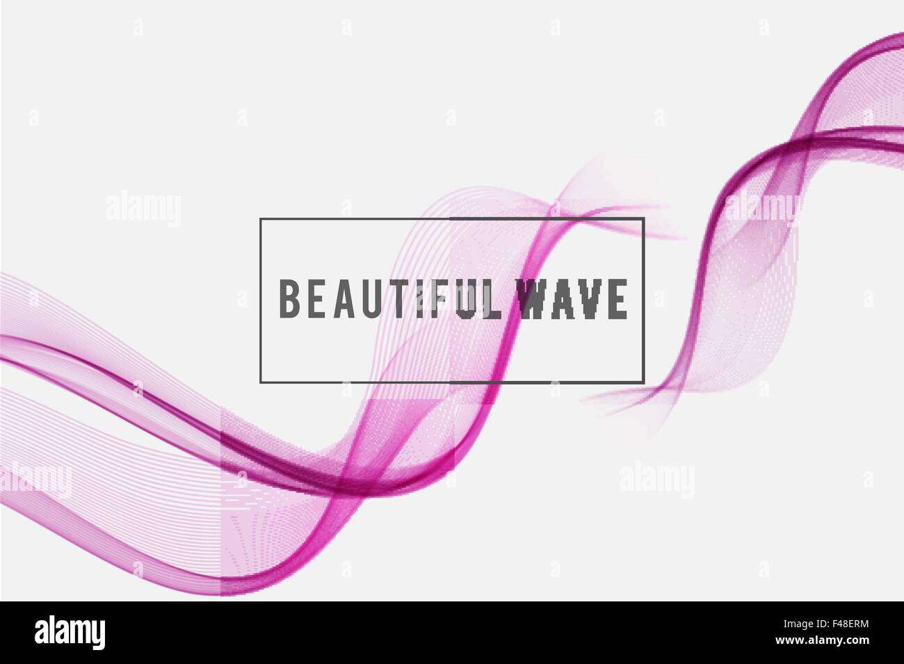 Beautiful wave Background Stock Vector Image & Art - Alamy