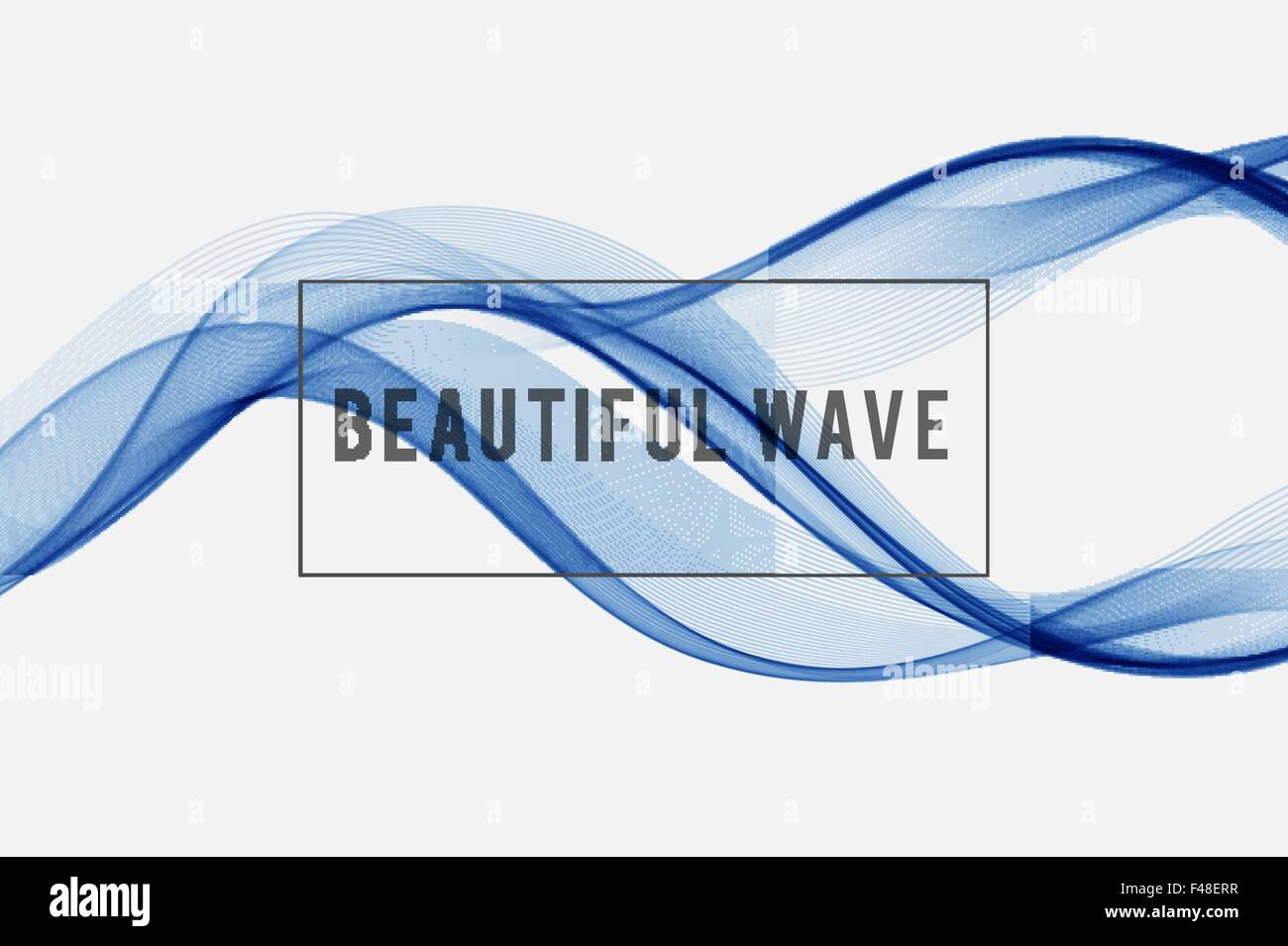 Beautiful wave Background Stock Vector Image & Art - Alamy
