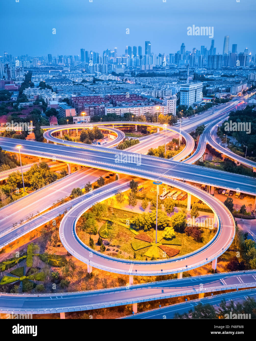 Interchange road hi-res stock photography and images - Alamy